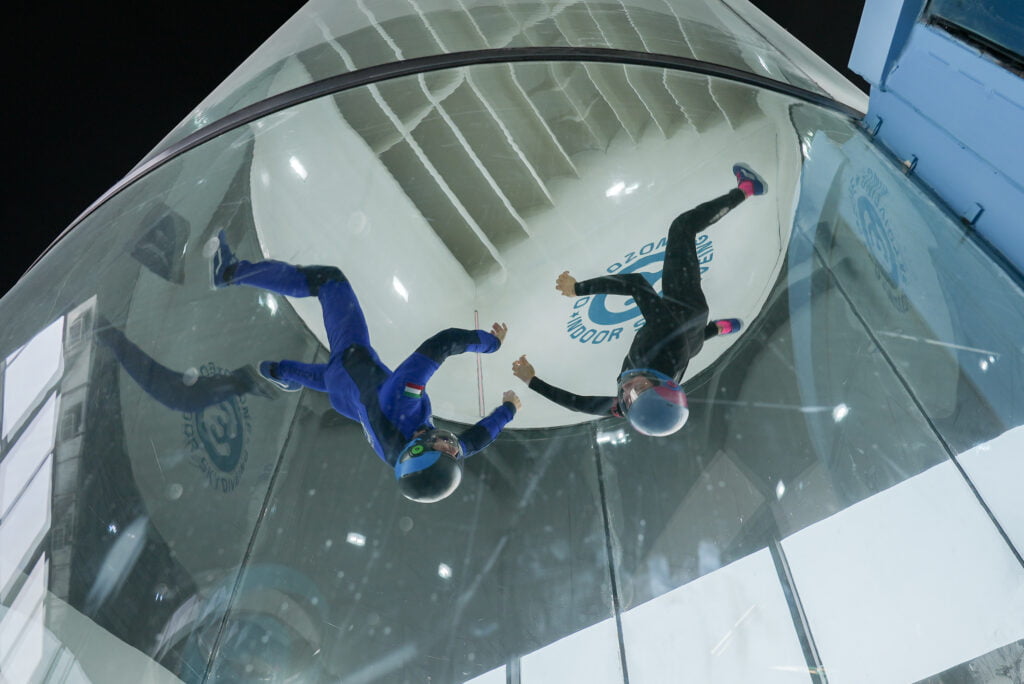Wind Tunnel Parachute Jumping Kuwait Skydive